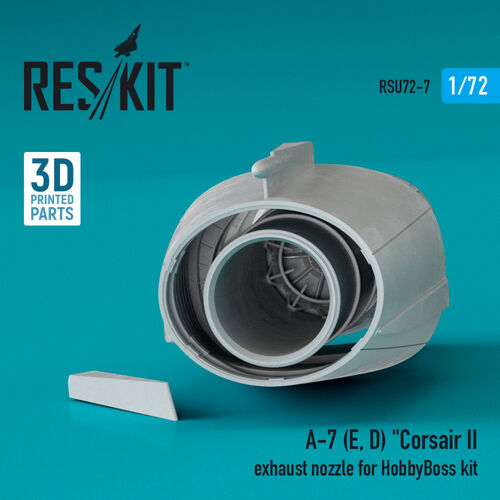 RES/KIT U72-0007 A-7 (E,D) "Corsair II" Exhaust Nozzle For HobbyBoss Kit