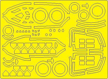 New Ware AM1038 F-35A Lightning II EXPERT kabuki masks for Tamiya