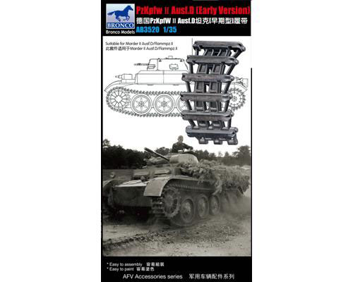 Bronco AB3520 German PzKpfw II Ausf D (Early Version) Workable Track Link Set