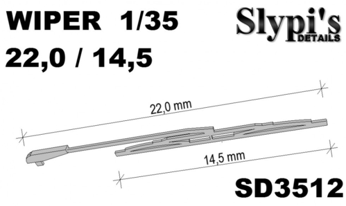 Balaton Modell SD3512 Wiper 22x14,5