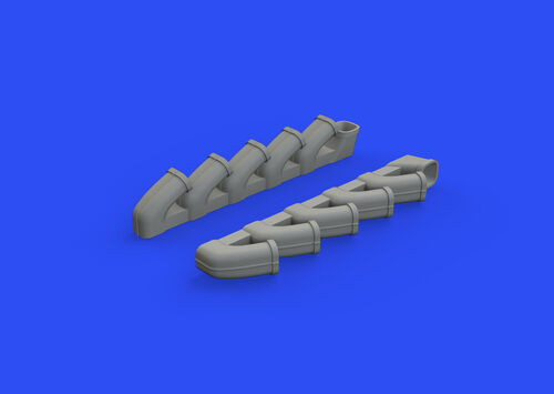 Eduard 648588 Il-2 exhaust stacks TAMIYA
