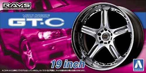 Aoshima 05461 Felgi Volk Racing GT-C 19 Inch