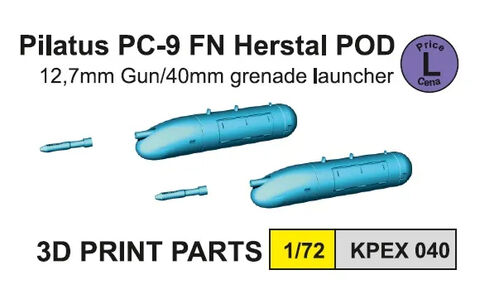 Kovozavody Prostejov KPEX040 FN Herstal POD 12,7mm Gun / 40 mm Grenade Launcher