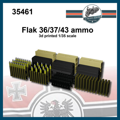 FC ModelTrend 35461 Flak 36/37/43 Ammo 37mm