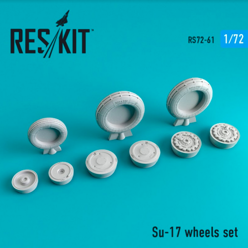 DISCONTINUED RES/KIT 72-0061 Su-17 wheels set