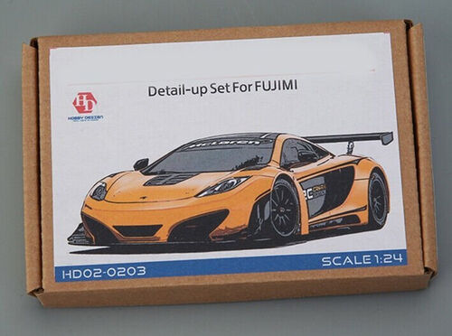 Hobby design HD02-0203 McLaren MP4-12C GT3 - Detail Up PE Set (for Fujimi Kits)