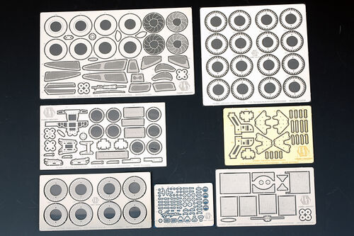 Hobby design HD02-0352 Pagani Huayra - Detail Up PE Set (for Aoshima 01091 Kit)