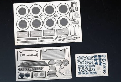 Hobby design HD02-0361 LB Works Nissan GTR R35 - Detail Up PE Set (for Aoshima 054042 Kit)