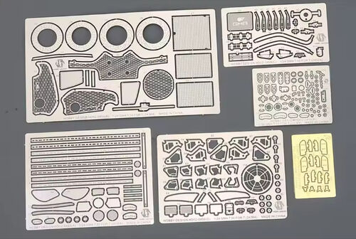 Hobby design HD02-0458 GMA T50 Gordon Murray Automotive - Detail Up Set (for Tamiya 24364 Kit)