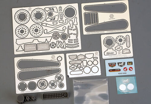 Hobby design HD02-0469 Honda DAX - Detail Up PE Set (for Tamiya 14142 Kit)