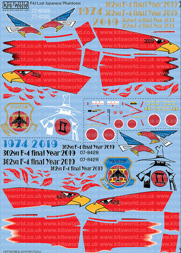 Kits World 172202 McDonnell F-4 J - Japanese Phantoms