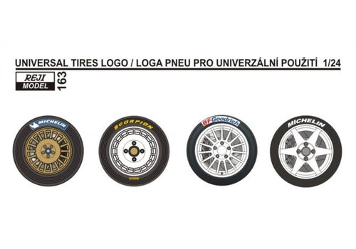 Rejimodel 163 Tyres Logo Universal