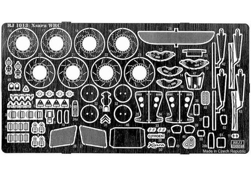 Rejimodel 1013 Citroen Xsara WRC - PE Special Parts (for Heller Kits)