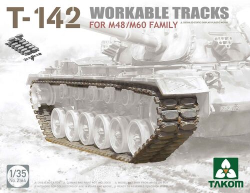 Takom 2164 T-142 Workable Tracks for M48/60 Family