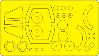 New Ware AM0245 IAI KFIR C2/C7 BASIC kabuki masks for AMK