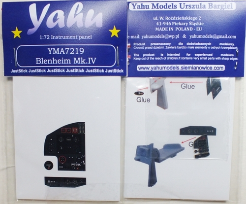 Yahu Models A7219 Blenheim Mk.IV Airfix / MPM