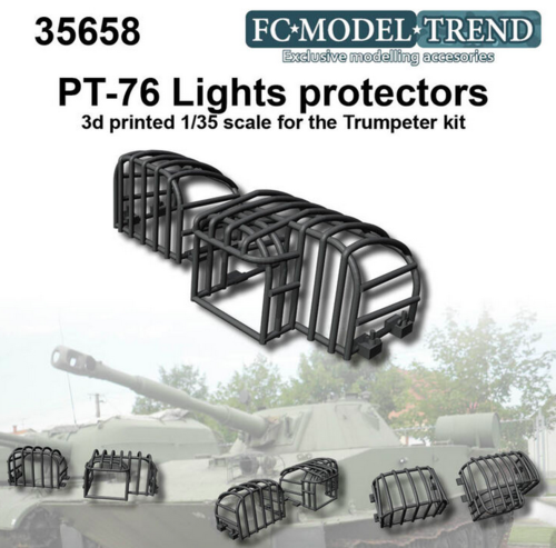 FC ModelTrend 35658 PT-76 lights protectors