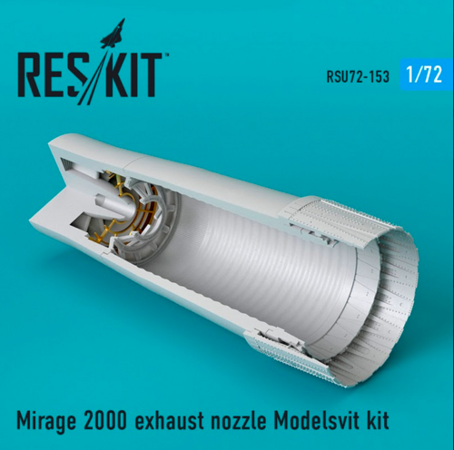 DISCONTINUED RES/KIT U72-0153 Mirage 2000 exhaust nozzle Modelsvit kit