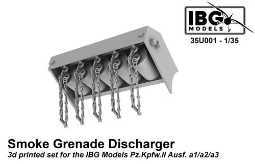IBG 35U001 Smoke Grenade Discharger (for the IBG Models Pz.Kpfw.II Ausf. a1/a2/a3)