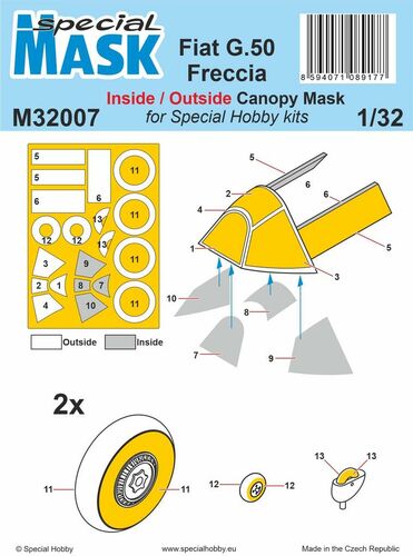 Special Hobby M32007 Fiat G.50 Freccia