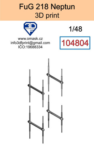 3DF 104804 FuG 218 Neptun