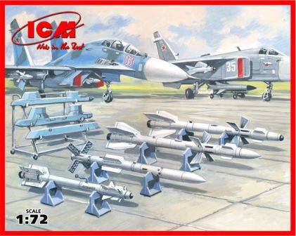 ICM 72212 Soviet Modern Air-to-Air Aircraft Armament