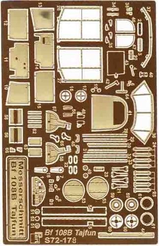 Part S72-178 Messerschmitt Bf-108B Tajfun Heller