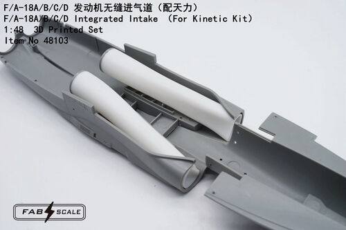 Fab Scale Fa48103 McDonnell Douglas F/A-18 A/B/C/D Hornet - Integrated Intake (for Kinetic kits)