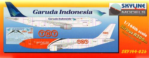 Skyline SKY144-02B Airbus A300 B4 - Garuda & TNT Decals