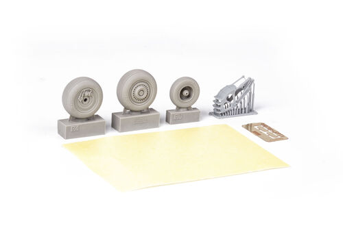 Eduard 648780 Su-25 wheels ZVEZDA