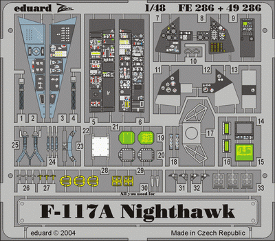 Eduard FE286 F-117 Tamiya