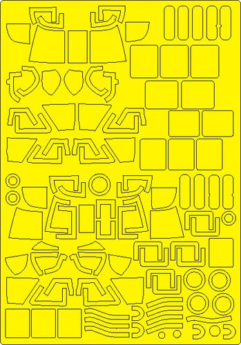 New Ware AM1274 Sikorsky MH-60 L Blackhawk - Expert Set (for ICM 48360 Kit)