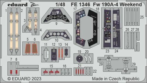 Eduard FE1346 Fw 190A-4 Weekend EDUARD