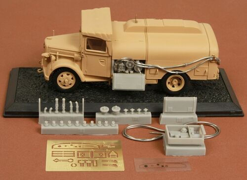 SBS Model 48032 Kfz.385 Opel Blitz Tankwagen detail set