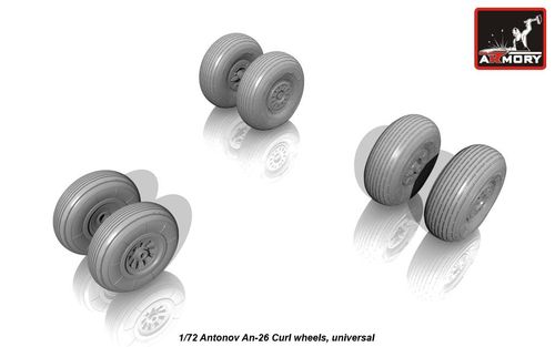 Armory Models Group AW72029 Antonov An-26 wheels