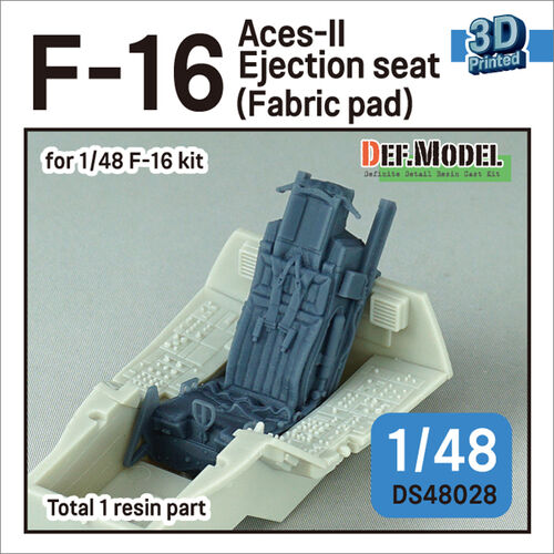 DEF Model DS48028 F-16 Aces-II Ejection Seat (Fabric Pad) (For F-16 Kit)