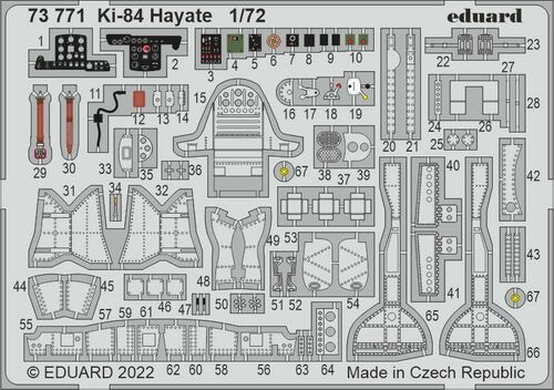 Eduard 73771 Ki-84 Hayate ARMA HOBBY