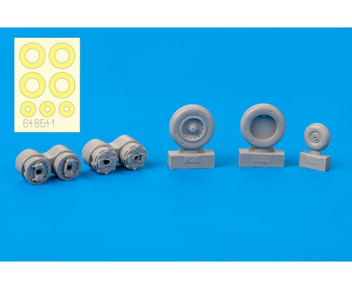 Eduard 648541 Mirage IIIC wheels EDUARD
