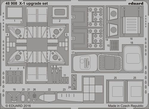 Eduard 48908 X-1 upgrade set EDUARD 8079