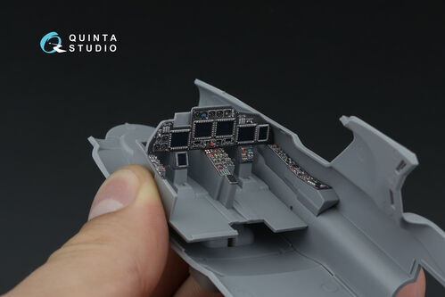 Quinta Studio QDS48470 Kamov Ka-52 - 3D-Printed & Coloured Interior Small Version (for Zvezda kits)