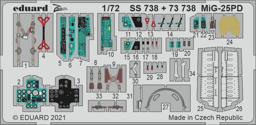 Eduard SS738 MiG-25PD ICM