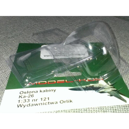 Orlik 121s KAMOW Ka-26 - Canopy
