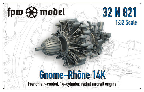 FPW Model 32N821 Gnome-Rhone 14K