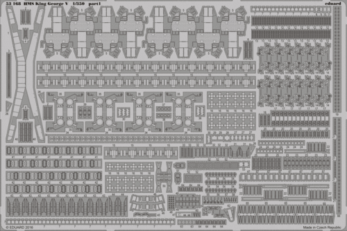 Eduard 53168 HMS King George V TAMIYA