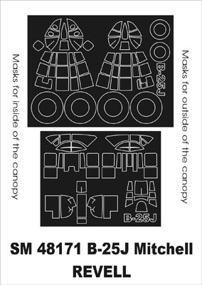 Montex SM48171 B-25J Mitchell Revell