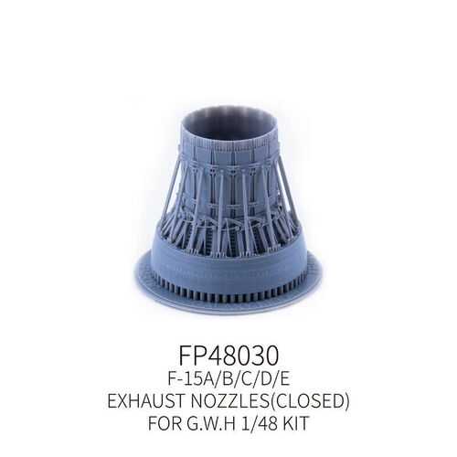 Galaxy-Model FP48030 F-15 A/B/C/D/E - Exhaust Nozzles Closed (1 piece) - engine F100-PW-220/229 (for Great Wall Hobby Kits)