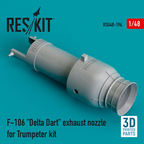 RES/KIT U48-0196 F-106 "Delta Dart" Exhaust Nozzle For Trumpeter Kit