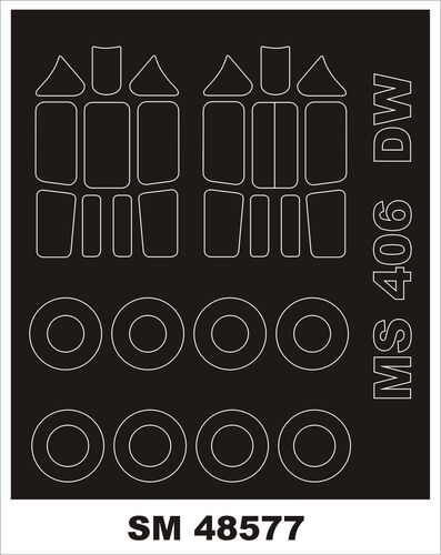 Montex SM48577 Morane-Saulnier MS.406 DORA WINGS