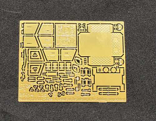 VModels 35014 Panhard 178 - Interior PE Parts Detail Set (for ICM kits)