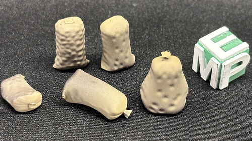 EMP3D 72041026 Worki wiązane stojące - 6 sztuk